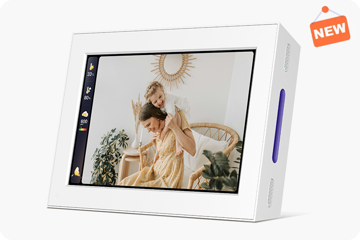 The World's First Smart Frame with Air Quality Monitoring | NearHub