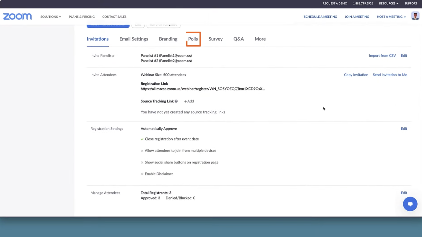 Meetings with Zoom Polls