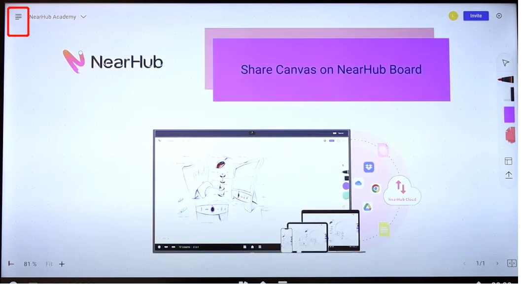 NearHub | Smart Board and Whiteboard Software for Collaboration